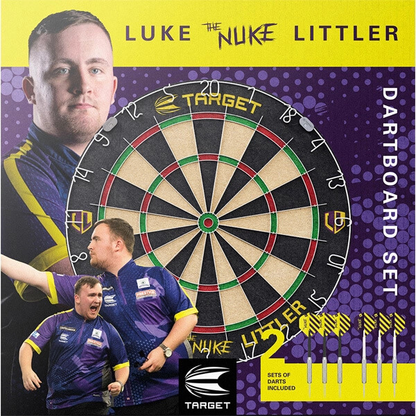 Target Luke "The Nuke" Starter Set - dartpakke med 2 sæt pile